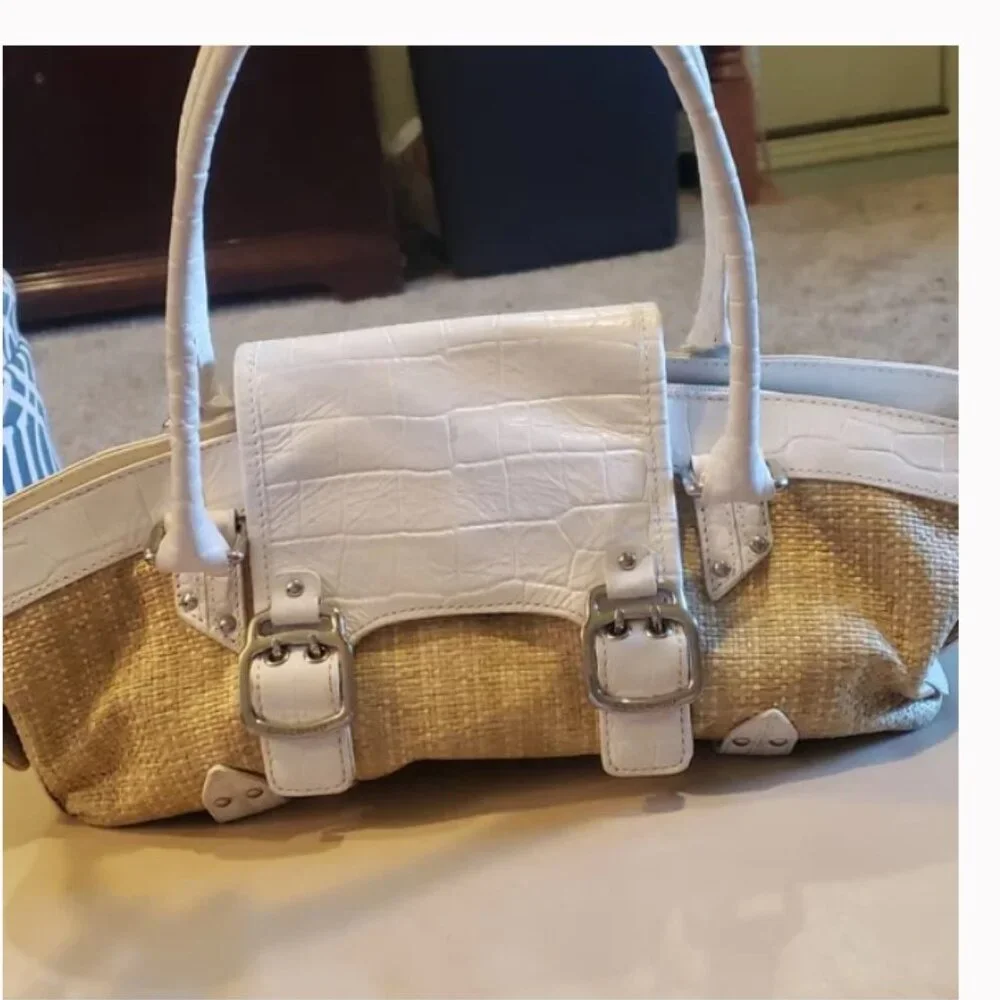 Cole Haan | Bags | Cole Haan Amanda Straw Purse | Poshmark